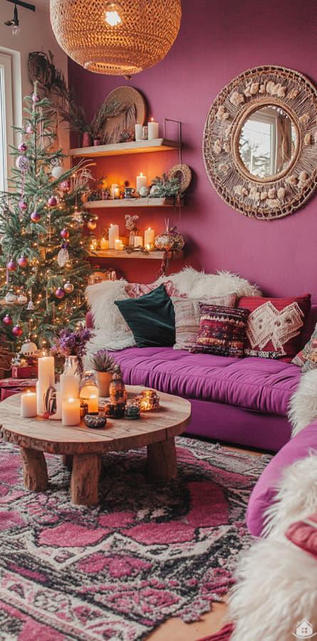 30+ Beeindruckende Wohnzimmer-Ideen mit Sofas in Lila – Haus ...