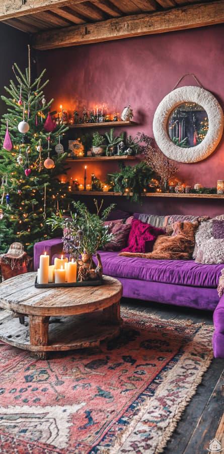 30+ Beeindruckende Wohnzimmer-Ideen mit Sofas in Lila – Haus ...