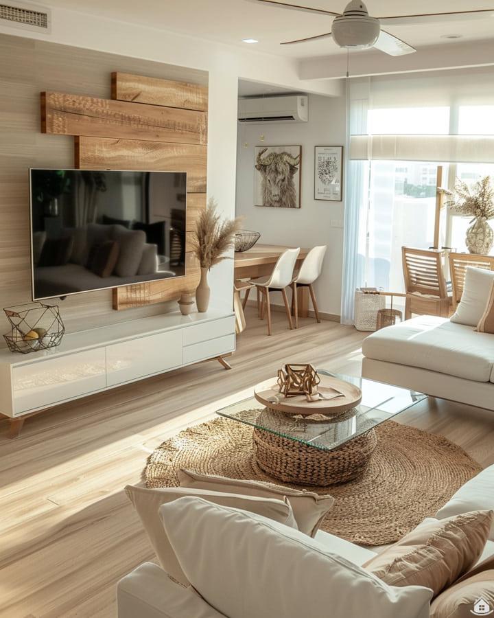 50+ Ideen für eine moderne Fernsehwand (TV-Wand) im Wohnzimmer – Haus ...