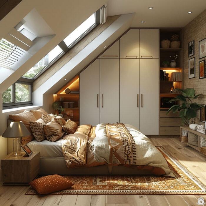 Schlafzimmer Ideen Dachschrage