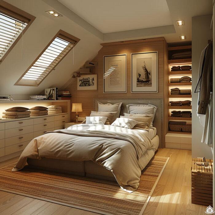 Schlafzimmer Ideen Dachschrage