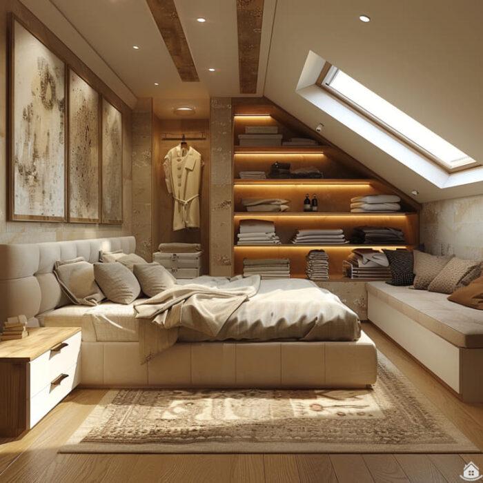 Schlafzimmer Ideen Dachschrage