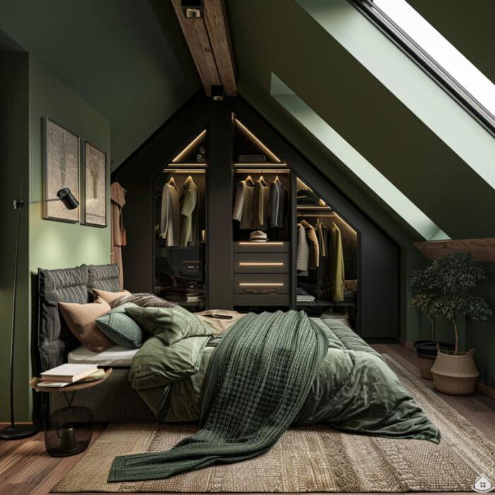 Schlafzimmer Ideen Dachschrage