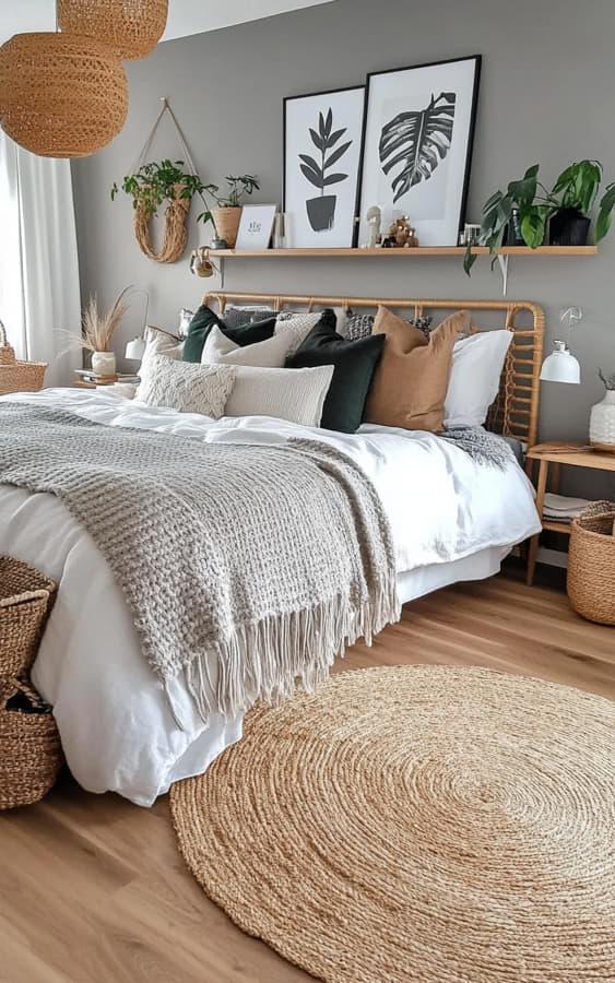 Schlafzimmer Boho Ideen