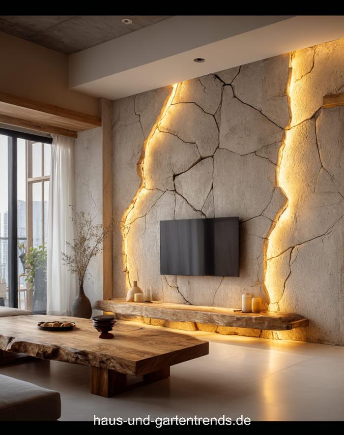 50+ Ideen für eine moderne Fernsehwand (TV-Wand) im Wohnzimmer – Haus ...
