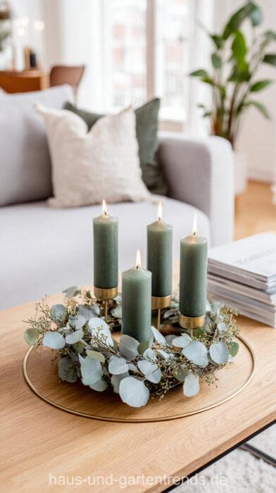 Stilvolle Deko Ideen Fur Adventskranz Bilder