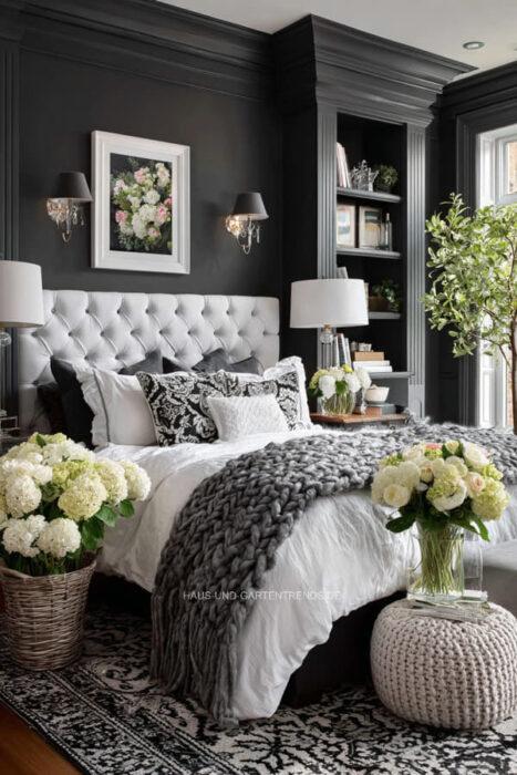 Schwarz Weiss Bilder Schlafzimmer
